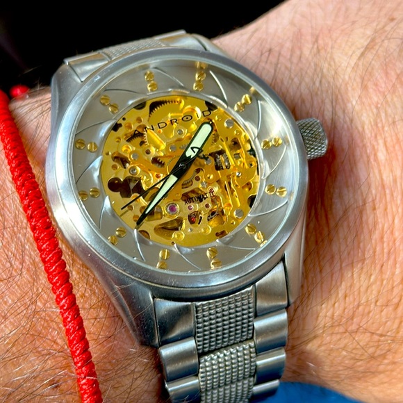 Aragon | Accessories | Android Aragon Ad398 Automatic Mens Skeleton ...